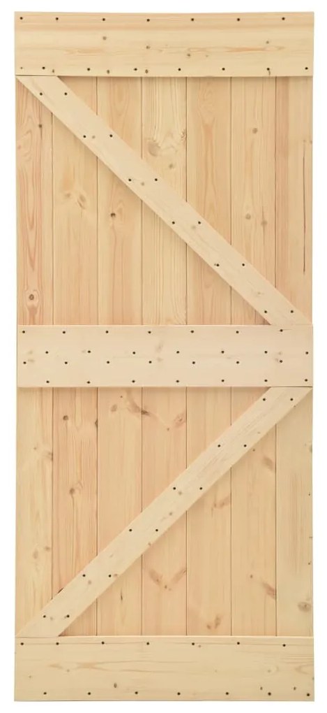 Dveře 80 x 210 masivní borové dřevo - Default Title