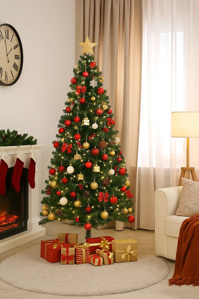 Jurhan Umělý vánoční stromeček RUDOLPH, 150cm, zelená