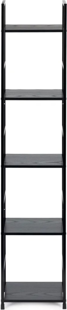 Regál LOFT 29 cm černý