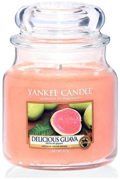 Yankee Candle - vonná svíčka Delicious Guava 411g