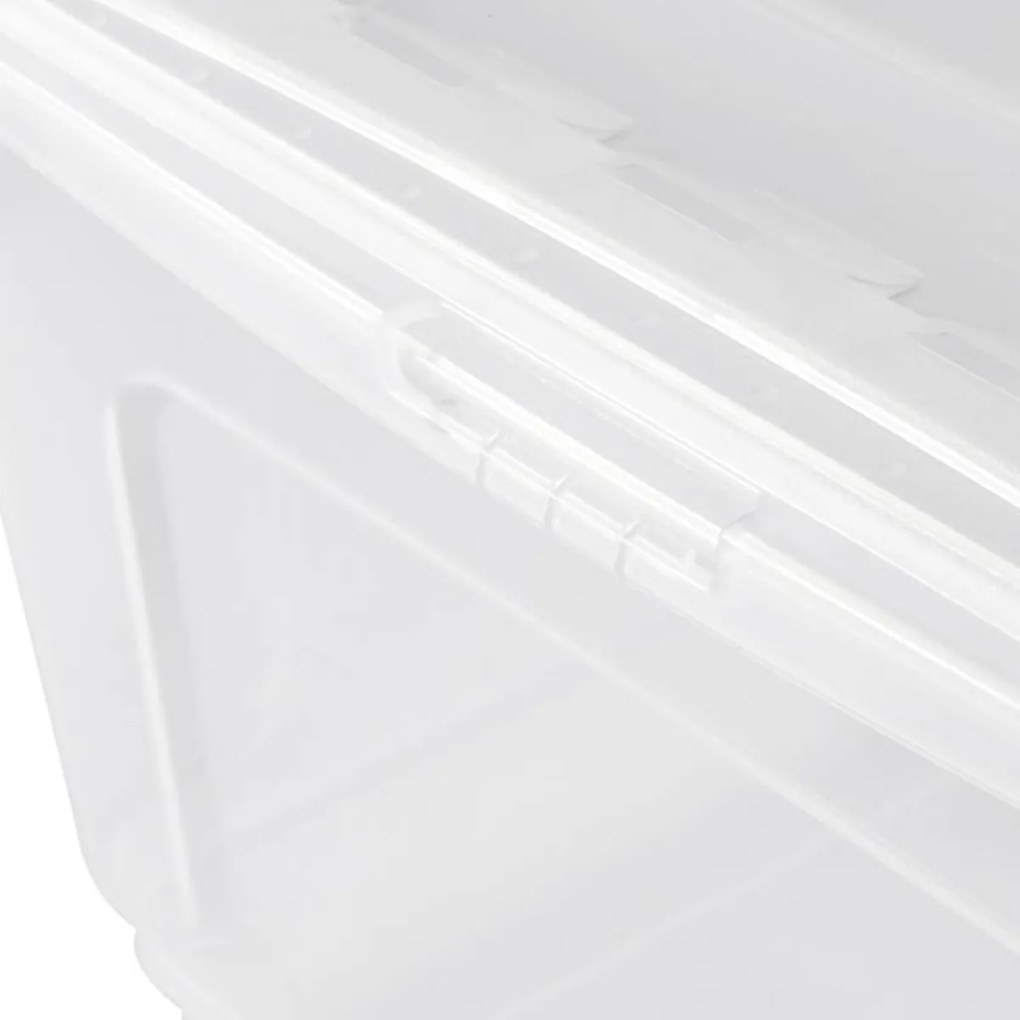 Keeeper Úložný box s víkem (má 2 funkce) BEA Clearbox 43L, 59 x 39 x 27 cm