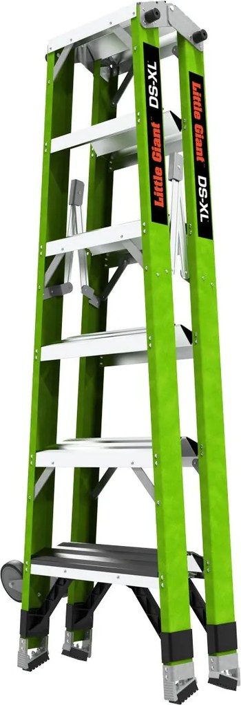 Little Giant DS-XL 6 – oboustranné sklolaminátové štafle pro dvě osoby, dosah 315 cm