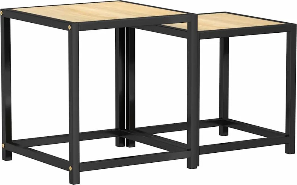 Čajové stolky 2 ks MDF dub sonoma 331657