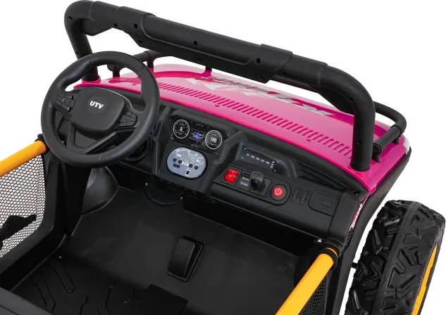 Elektrické autíčko Buggy UTV SPEED růžové