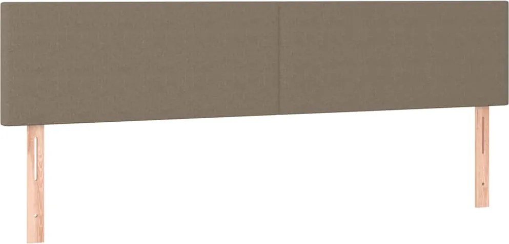 Box spring postel s matrací taupe 180x200 cm textil 3130133