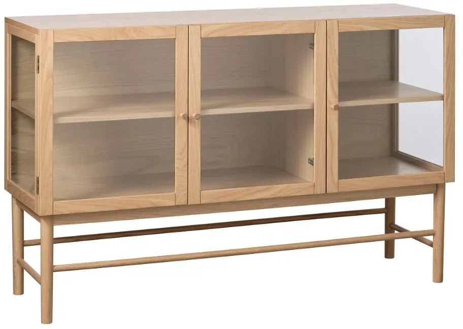 Designová komoda Dallan 140 cm přírodní dub