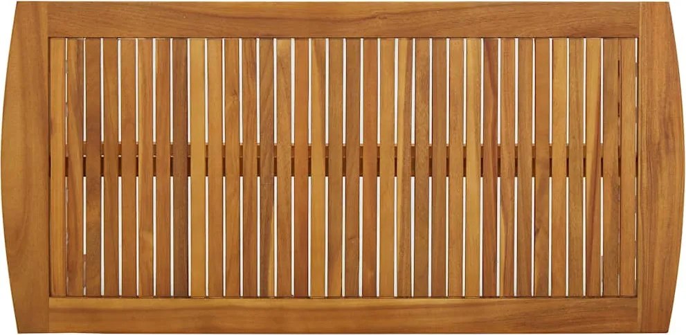 Konferenční stolek 102 x 50 x 43 cm masivní akáciové dřevo 310265
