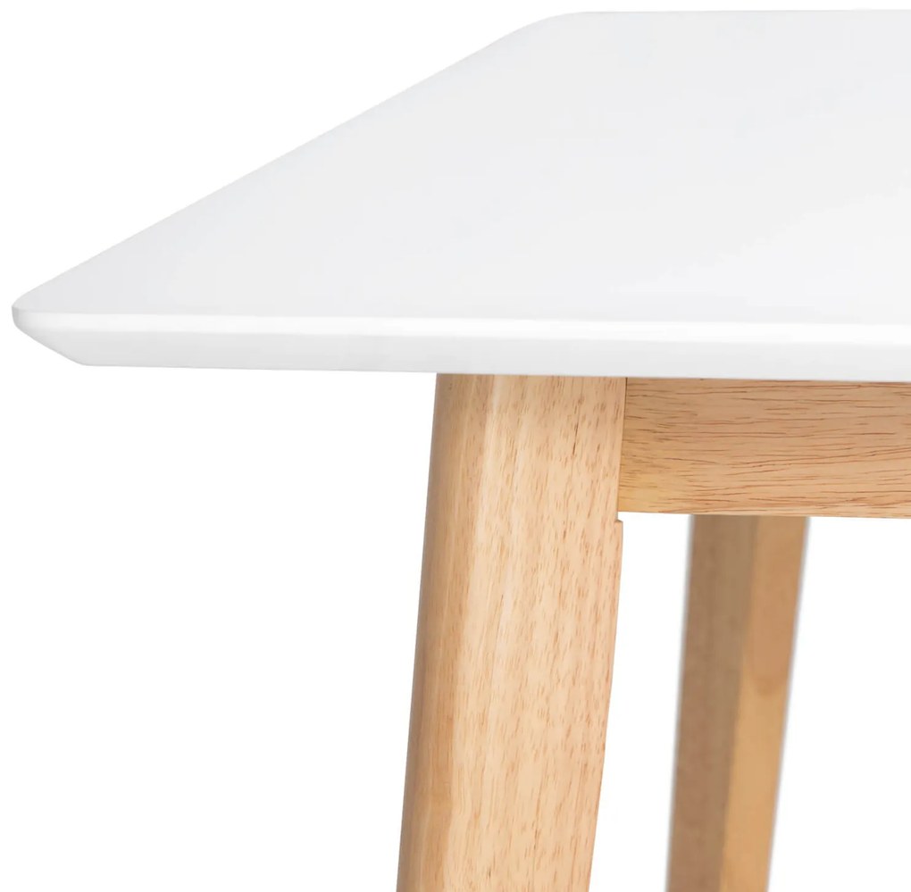Stůl celia 120 x 80 cm bílý MUZZA