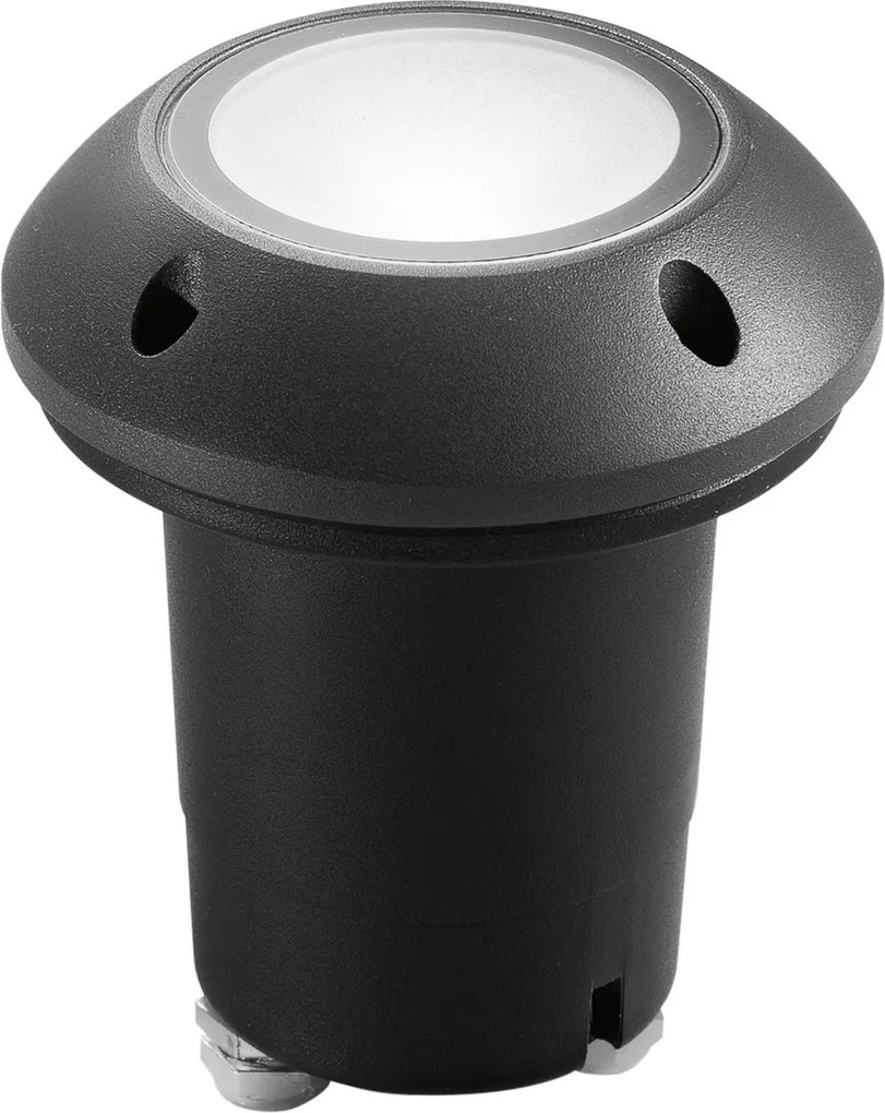 FAN I-HUMMER-UP-ANT Pojízdné svítidlo Faro Carrabile Hummer Inox, antracitové, 1 x GU10, 10,5 x 10,5 x 14,4 cm, IP67 - FANEUROPE