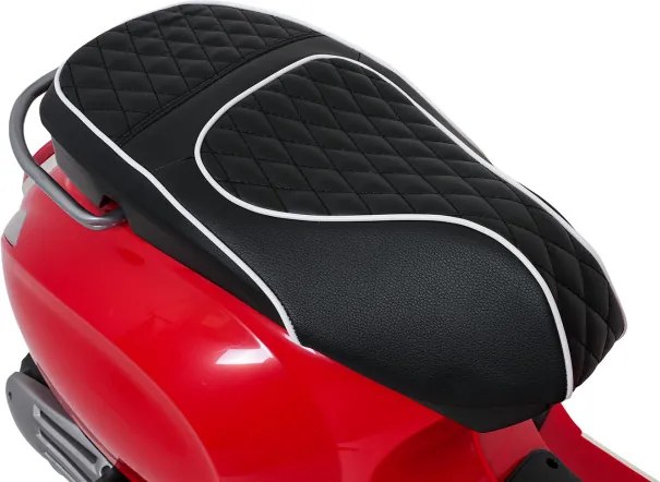 Elektrický skútr Vespa ROMA červený