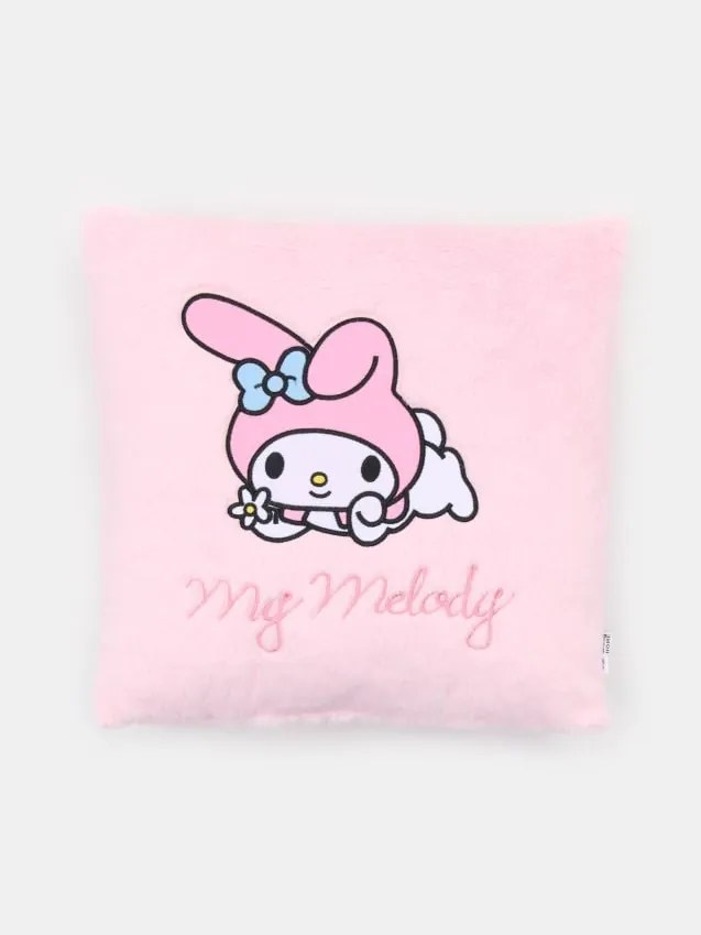 Sinsay - Kožešinový polštář My Melody - pastelová růžová