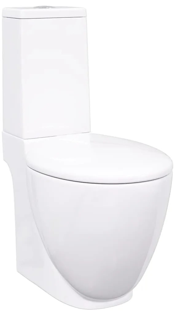 Keramické WC zadní odpad bílé 240376