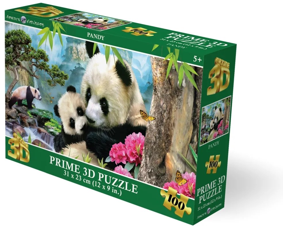 Puzzle 3D - Pandy