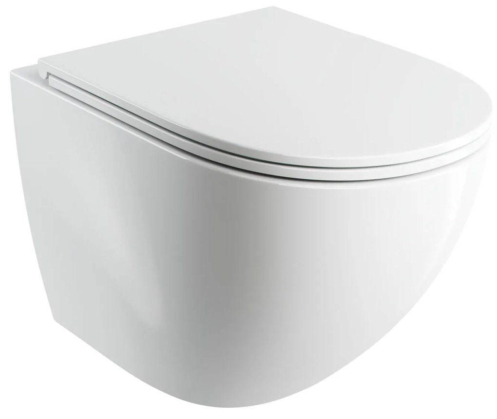 Aplomo Ottawa Comfort rimless WC závěsné se sedátkem