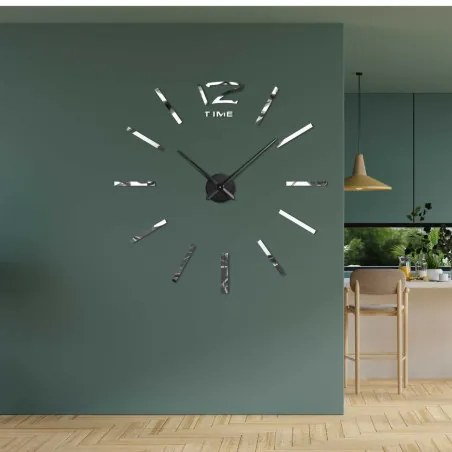Moderní nalepovací hodiny na zeď I SENTOP 12S003