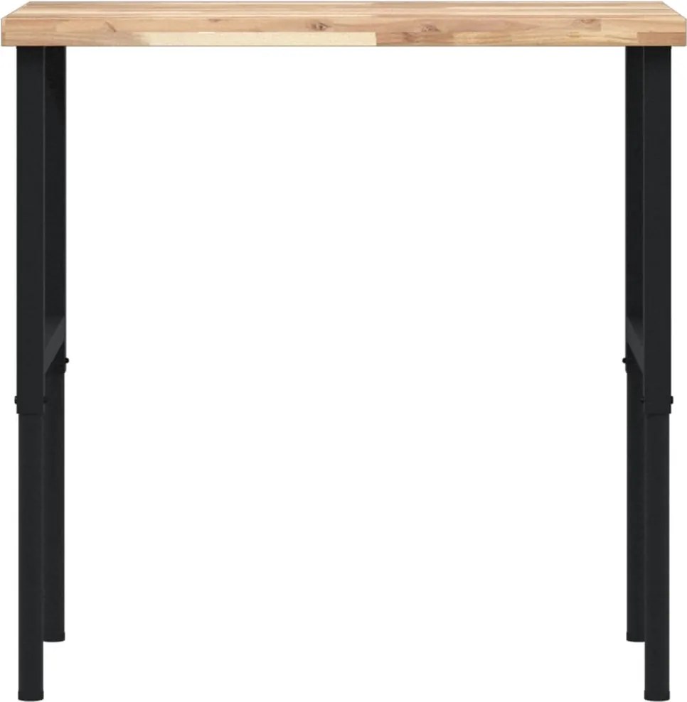 Pracovní stůl 100x60x(73–99,5) cm masivní akácie obdélníkový 3309691