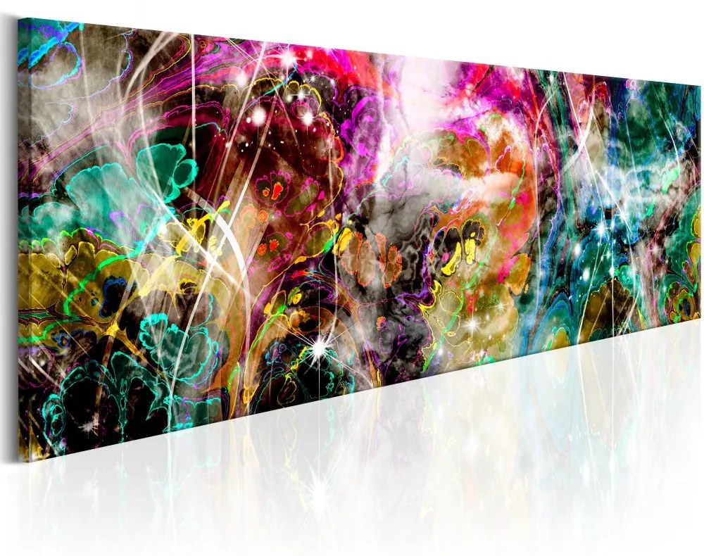 Obraz na plátně Bimago - Magical Kaleidoscope 150x50 cm