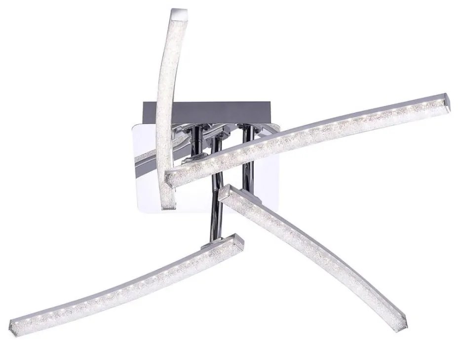 Leuchten Direkt 11291-17 - LED Přisazený lustr SIMON 4xLED/3W/230V lesklý chrom