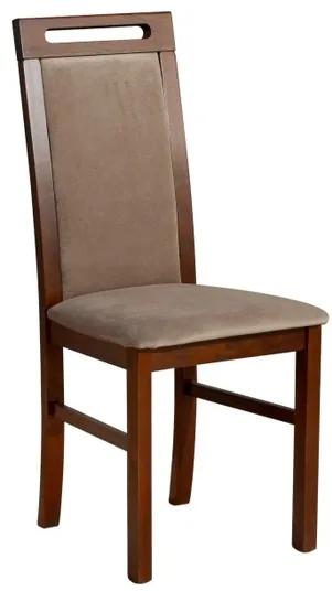 Drewmix jídelní židle ROMA 6 dřevo: černá, látka: látka s doplatkem