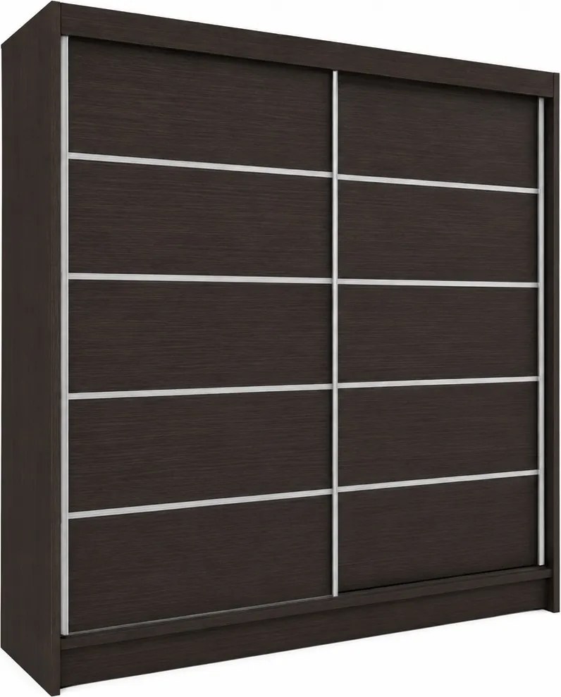 FALCO Skříň Taisa IV 180 cm choco