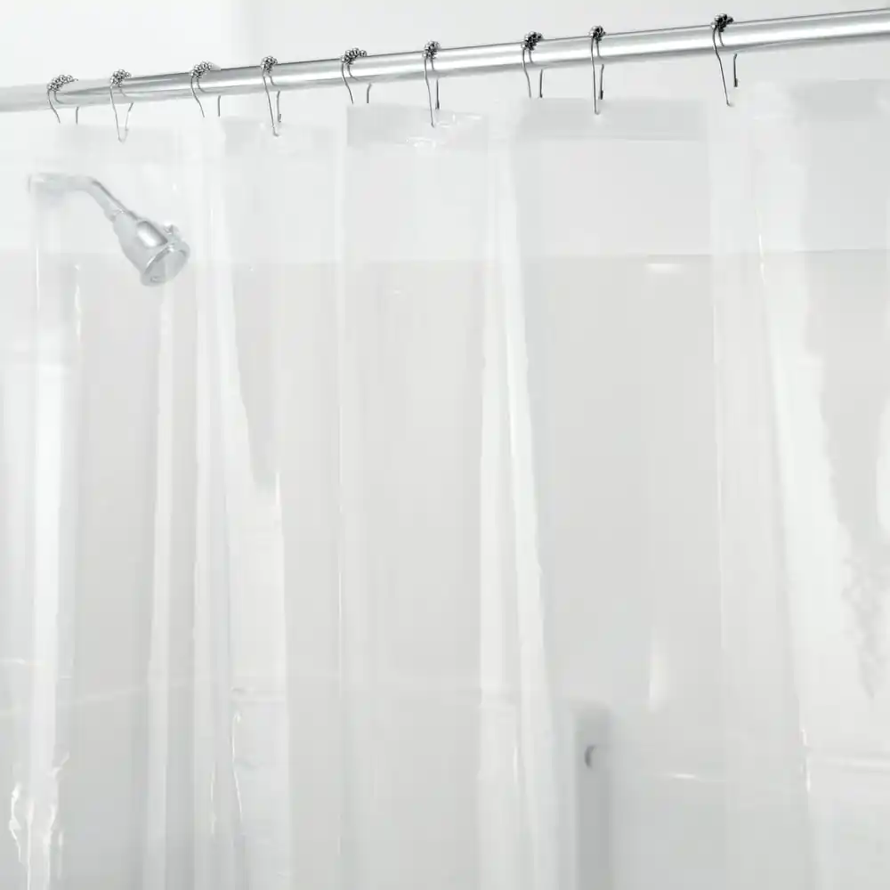 Průhledný sprchový závěs iDesign PEVA, 183 X 183 cm | BIANO