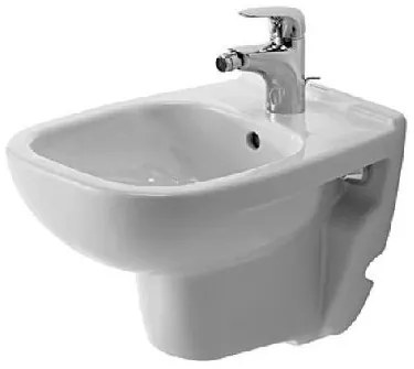 Duravit D-Code - Závěsný bidet Compact, bílá 22371500002