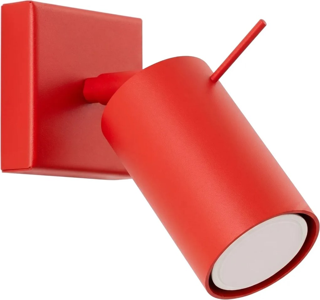 Sollux Lighting Nástěnné svítidlo RING červené