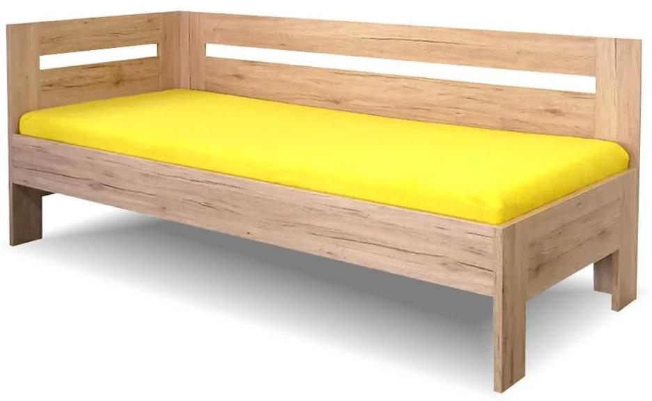 Zvýšená postel s bočnicí Erika, 90x200 cm - Levá , Buk icon