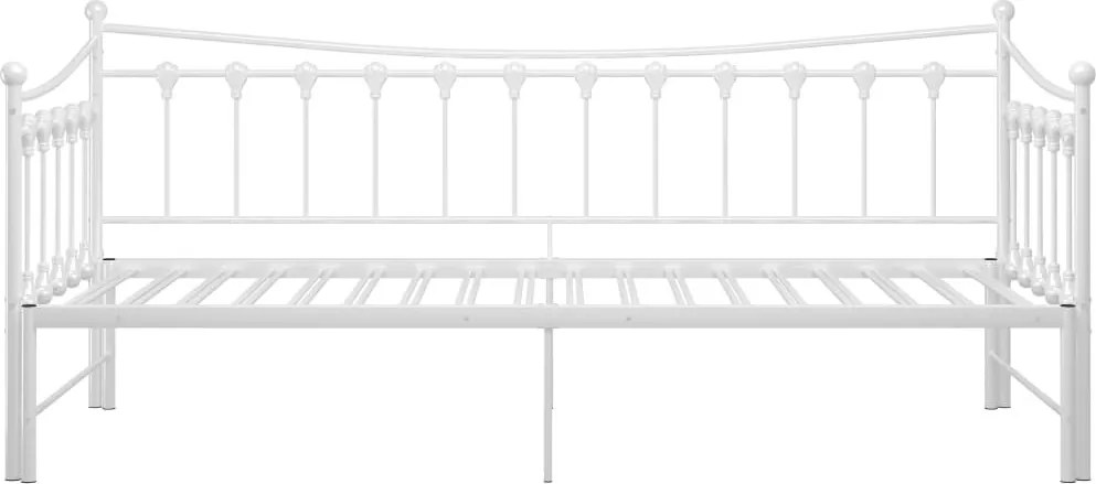 vidaXL Rám vysouvací postele/pohovky kovový 90 x 200 cm [324759] Barva: Černá