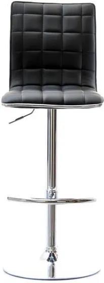 design4life Barová otočná židle Bery Černá
