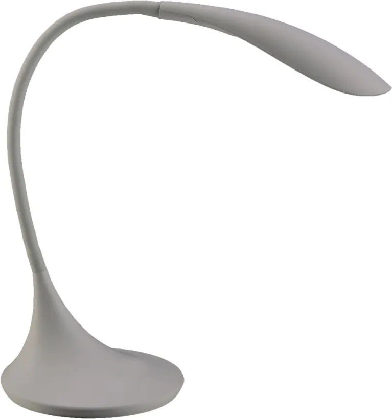 MILAGRO VIPER 387 šedá Stolní LED lampa