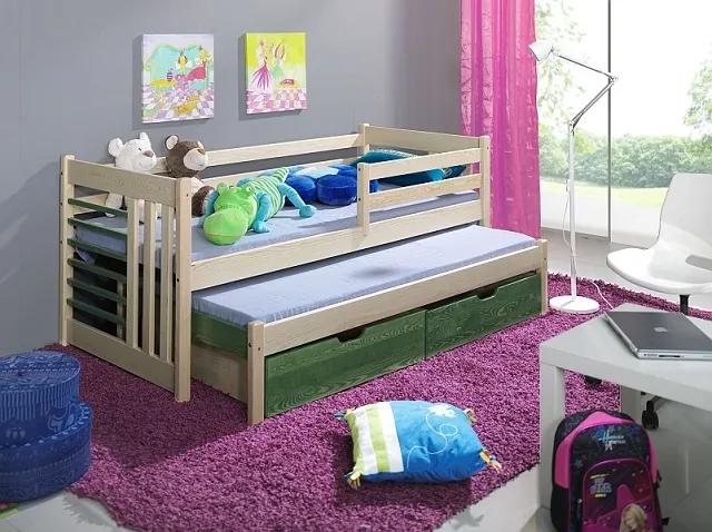 Artbed Dětská postel ŠIMON s přistýlkou