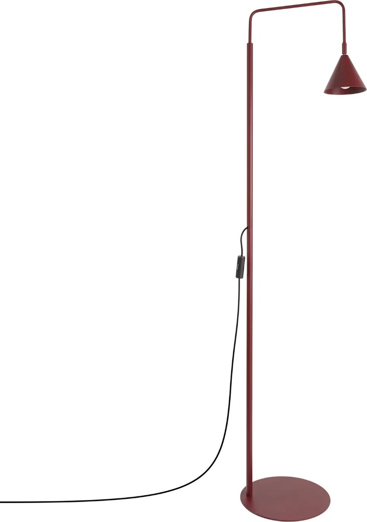 Sollux Lighting Stojací lampa NOX bordó