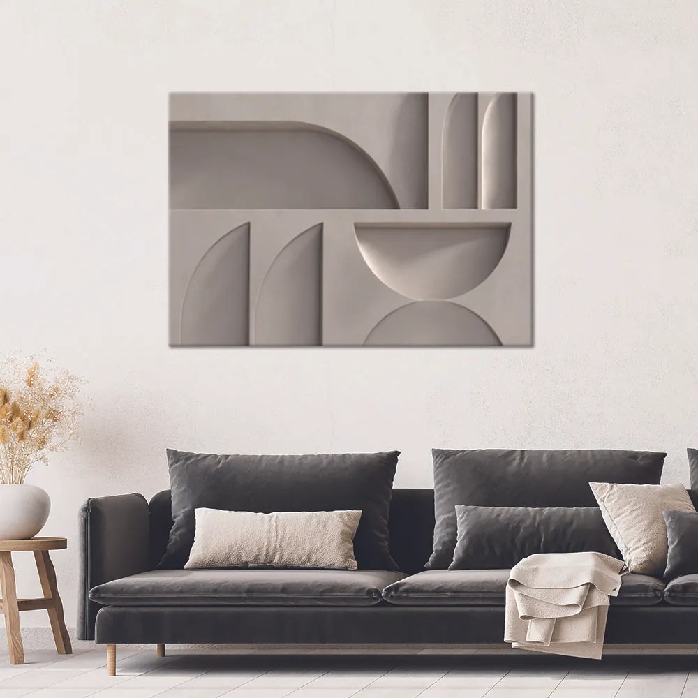 Gario Obraz na plátně Reliéfní 3D abstrakce Rozměry: 60 x 40 cm