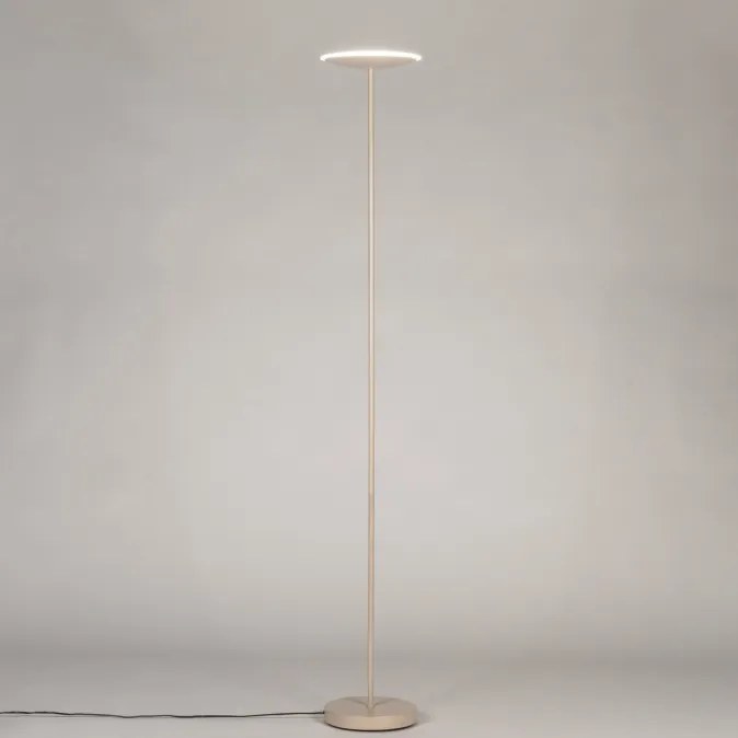 Stojací LED lampa se stmívačem Opus Taupe