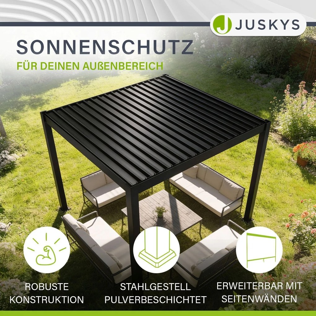 Juskys Lamelová pergola Tahiti Velikost: 3 × 4 m