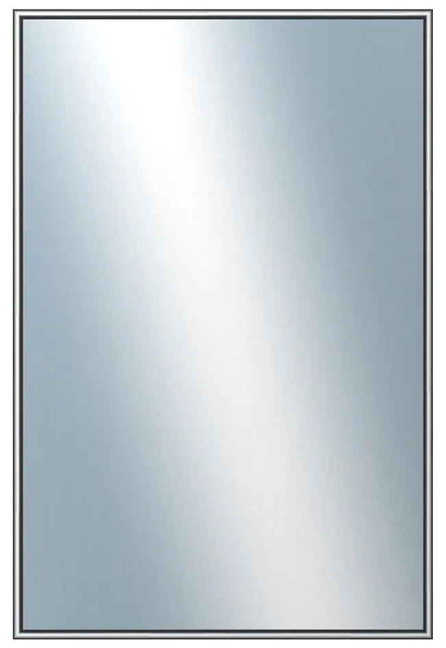 DANTIK - Zarámované zrcadlo - rozměr s rámem cca 40x60 cm z lišty Hliník šedá | P02-006 (7002006)