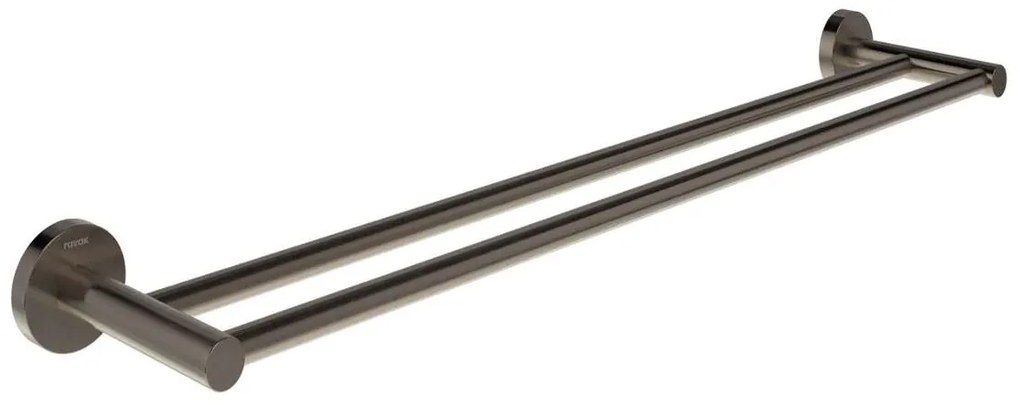 Ravak Kona - Držák ručníků, délka 65 cm, kartáčovaný grafit X07P1330
