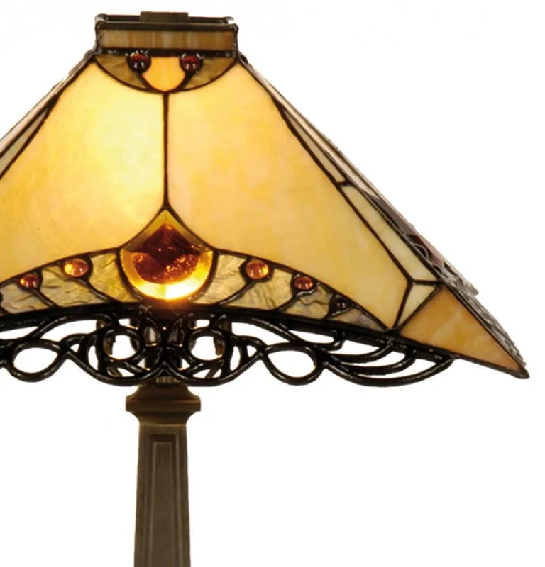 Stolní lampa Tiffany – 36x36x50 cm