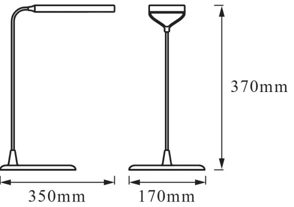 Osram - LED Stmívatelná stolní lampa PANAN LED/5W/5V
