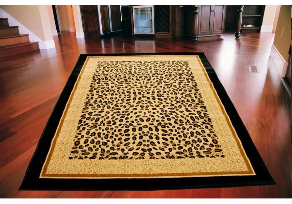 Kusový koberec PP Leopard béžový, Velikosti 160x210cm