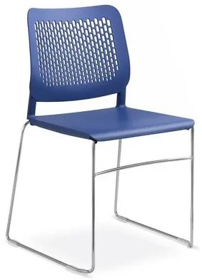 LD seating Plastová židle TIME 160-Q-N4 Barva plastu LD plast - modrá