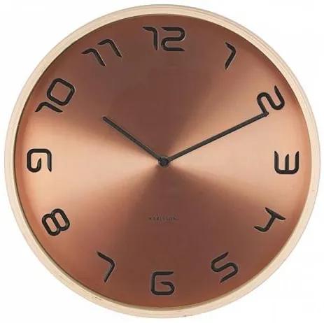 Designové nástěnné hodiny 5611CO Karlsson 35cm