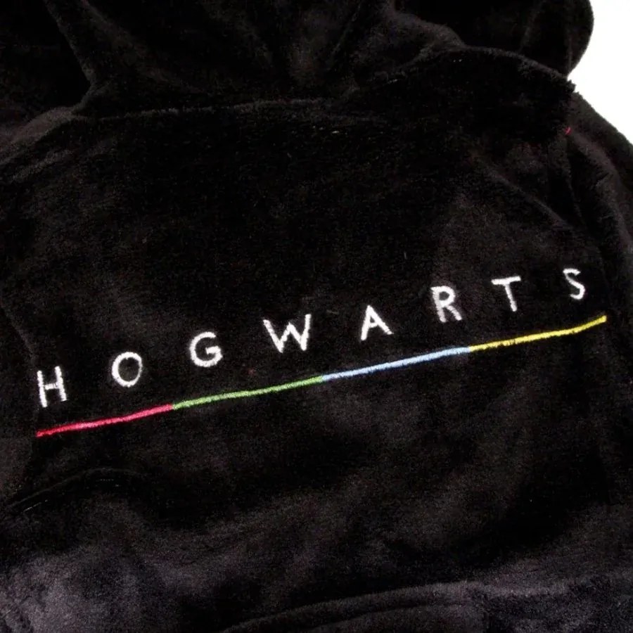 Dětský / chlapecký župan s kapucí Harry Potter - Hogwarts, 116 / 122