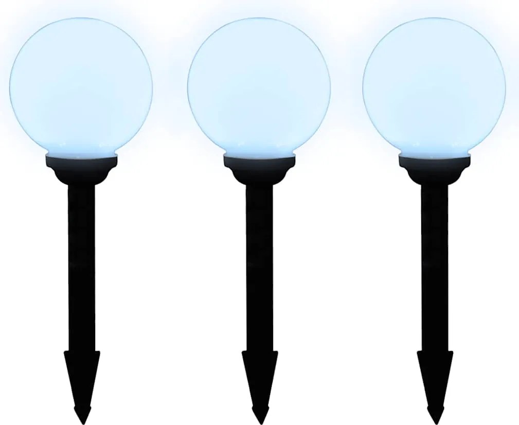 Venkovní osvětlení příjezdové cesty 6 ks LED 20 cm se zápichem 277115