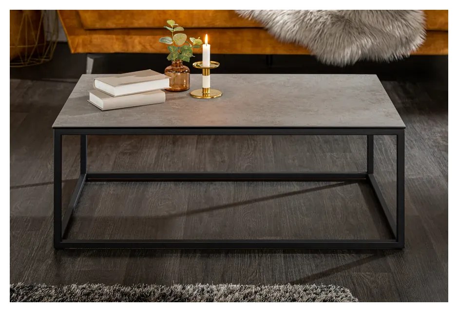 Massive home | Konferenční stolek SYMBIOSE BETON 100 CM keramika