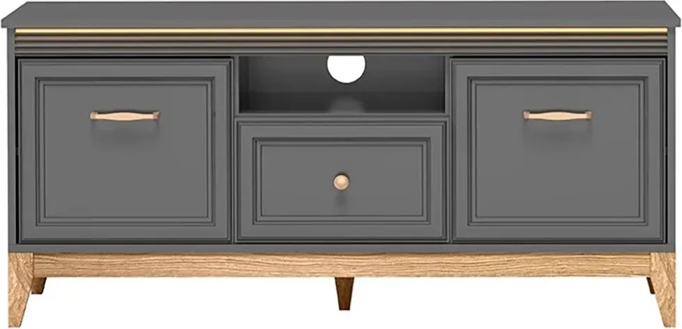 TERRA s | TV stolek TA-8 | 135,5 cm | šedá