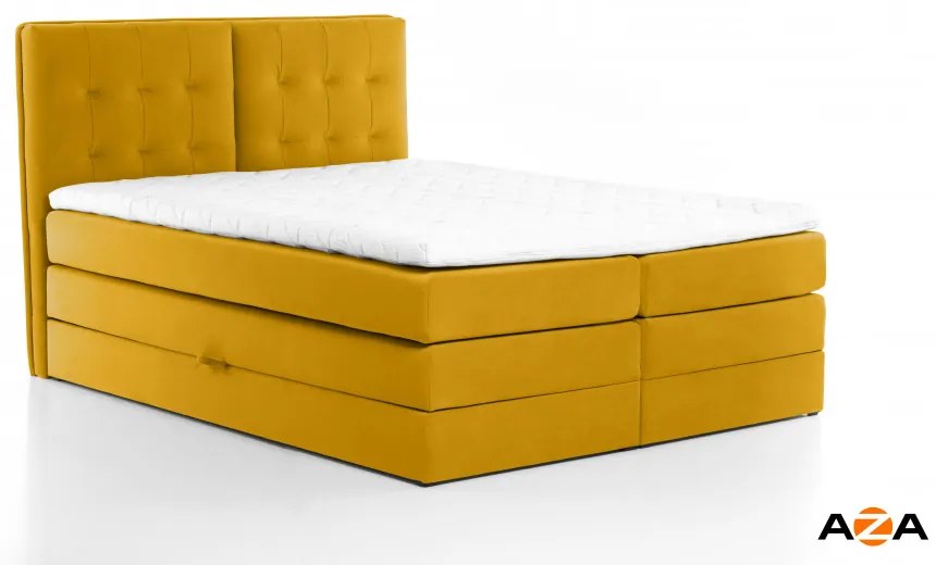 Postel boxspring Stela 180x220 s úložným prostorem - výběr barev