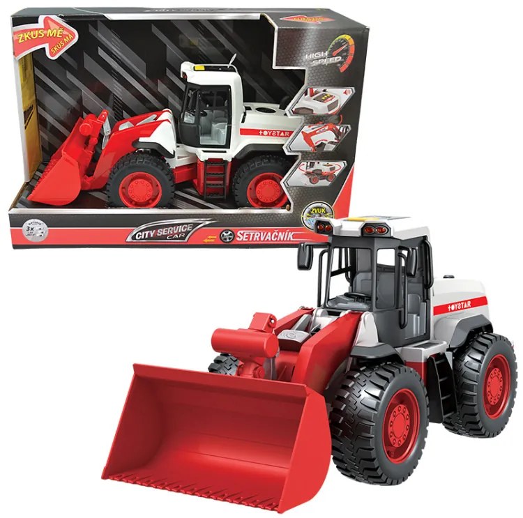CITY SERVICE CAR - 1:12 Buldozer