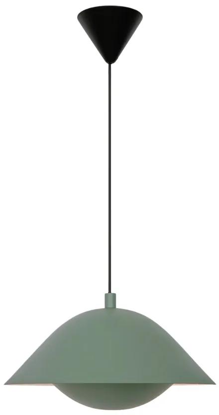 OnaDnes -20% Nordlux Zelené kovové závěsné světlo Freya 35 cm